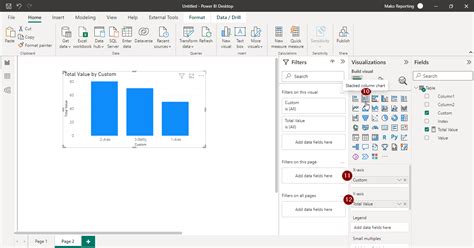 How To Replace The Value Of X Axis Based On Anothe Microsoft