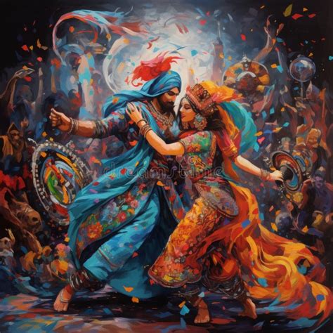 Vibrant And Energetic Dance Performance At A Lively Festival Celebrated