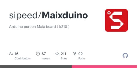 GitHub Sipeed Maixduino Arduino Port On Maix Board K210