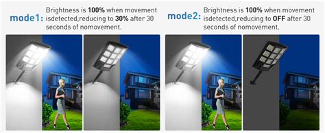 1500W Solar Street Lights Outdoor 6500K Solar Lights Outdoor