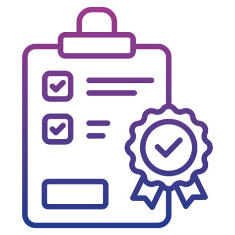 Assurance Generic Gradient Outline Icon