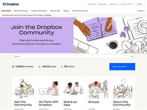12 great examples of community forum website design saas landing page