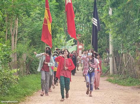 ချင်းတွင်းမြစ် သပိတ် စစ်ကြောင်းက စစ်အာဏာရှင် အမြစ်ပြတ် ချေမှုန်းရေး ခ