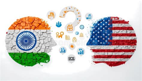 Abstract Concept Depicting Communication And International Relations