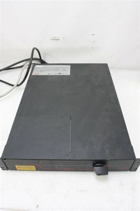 Apc Sbp6krmi2u Service Bypass Panel Bypass Switch 32a 7680 Watts Va Apc Sbp6krmi2u Service Bypass Panel Bypass Switch 32a 7680 Watts Va