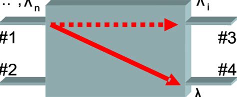 Schematic Representation Of The Optical Signal Distribution Required By