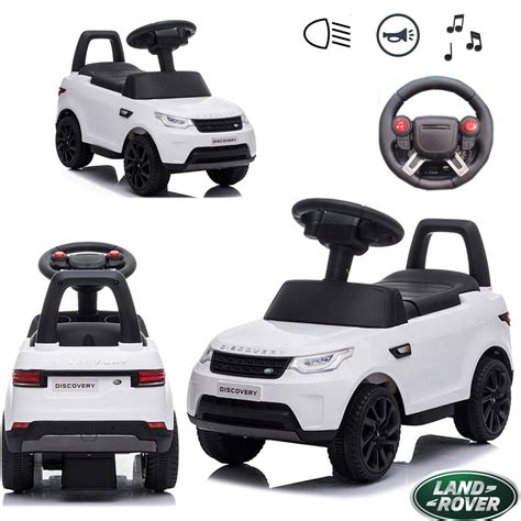 Jeździk pchacz na akumulator dla dzieci licencja Land Rover Discovery