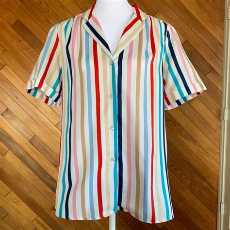 Vintage Rainbow Stripe Gem