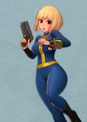 Anna Anon Vault Girl Vault Meat Fallout Animated Audible Speech Lowres Sound Tagme