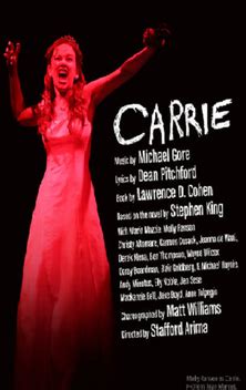 Carrie The Musical Poster