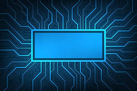 Aesthetic Circuitry Artistic Representation Of Electronic Components On