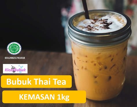 Bubuk Minuman Thai Tea 1kg Bubuk Thai Tea 1kg Thai Tea Powder