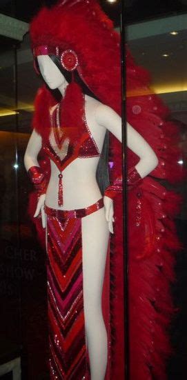 Bob Mackies Red Halfbreed Cher Costume Caesars Palace