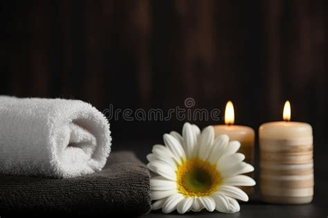 Beautiful Spa Background With Copy Space Wellness Backdrop Empty