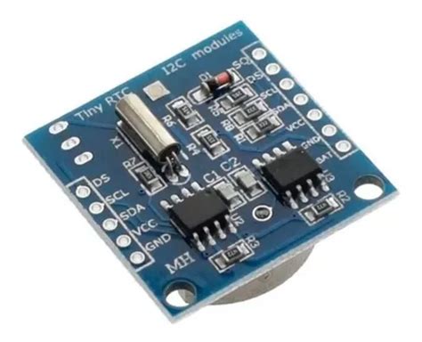 Ds1307 At24c32 Módulo Rtc En Tiempo Real I2c Arduino Eeprom En Venta En