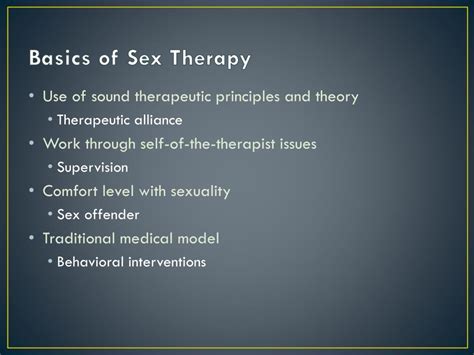 Ppt Systemic Sex Therapy Powerpoint Presentation Free Download Id