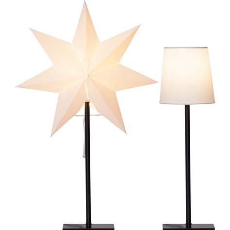 Star Trading Led Dekolicht Tischlampe Frozen Mit Wechselschirm Weiß