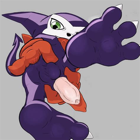 Rule 34 3 Toes Anal Anal Fingering Anus Ass Balls Claws Demon Digimon