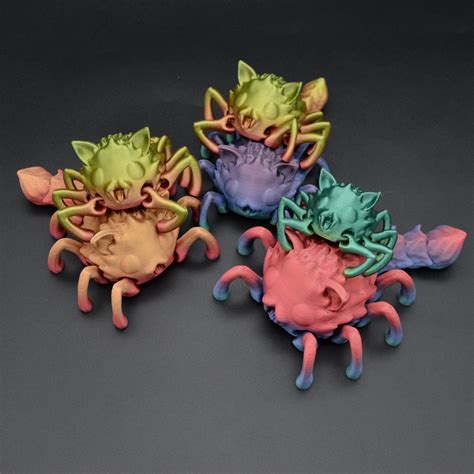 Stl File Ket Spider 🔗 ・3d Printing Template To Download・cults