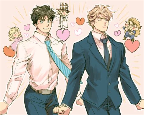 Dio Brando Jonathan Joestar Robert E O Speedwagon Erina Pendleton