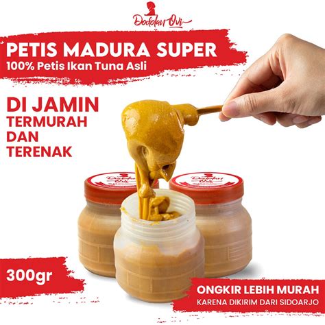 Jual Petis Madura Asli 300gr Petis Ikan Tuna Super 300gr Shopee Indonesia