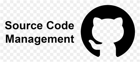 Github Logo Source Code Management Icon Text Number Symbol Hd Png