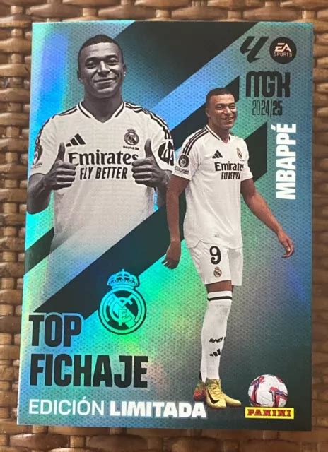MGK 2024 25 MBAPPE REAL MADRID LIMITED EDITION CARD La Liga