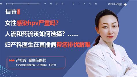 感染HPV病毒严重吗早孕人流和药流如何选择子宫肌瘤要手术吗来直播间咨询医生直播 健康直播 百度直播