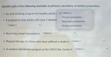 Answered Identify Each Of The Following Examples As Primary Secondary Kunduz