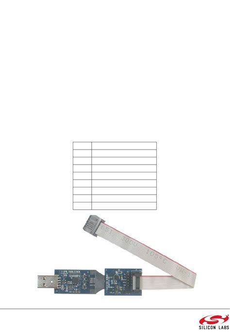 Silicon Labs 的 ToolStick Debug Adapter Guide 規格書 DigiKey