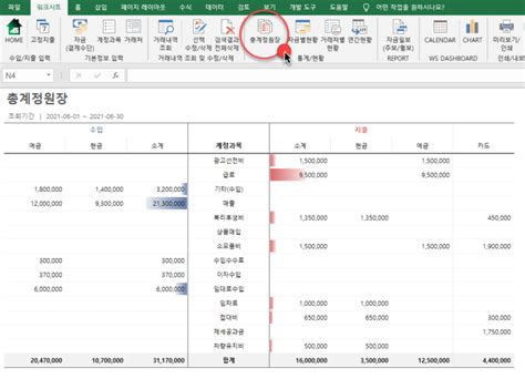 자금일보 양식 무료 다운로드 총계정원장 입출금장부 수입지출 관리가 엑셀프로그램 하나로~ 네이버 블로그
