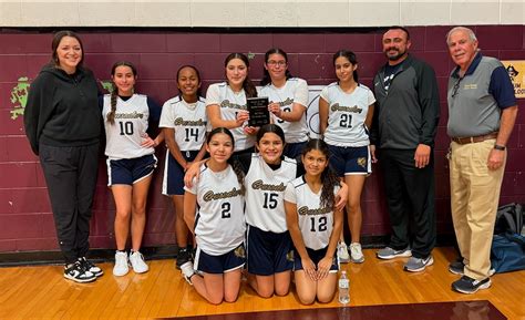 The 7th Grade Lady Crusaders Finished In 3rd Place In The Mathis