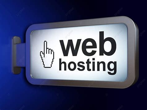 conceptualizing web development mouse cursor on billboard background