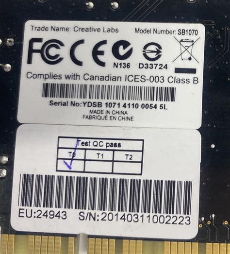 Звуковая карта Creative Sound Blaster SB1070 PCI 5.1VX