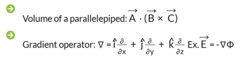 Vector Formulas Tutor Ttd