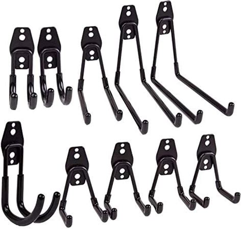Storage Hooks And Hangers 10 Pack Metal Storage Utility Outside