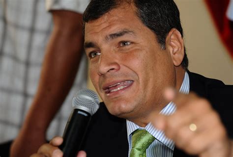 Rafael Correa Presidente De Ecuador Cumple Hoy Ocho Años En El Poder