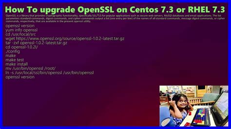 How To Upgrade OpenSSL On CentOS YouTube