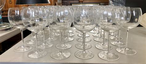 Lot 35 Glass Wine Glasses