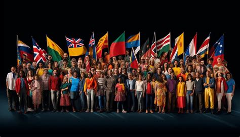 Premium Photo Immigration International Flags From Every Country With