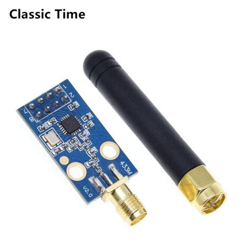 Cc1101 Wireless Module With Sma Antenna Wireless Transceiver Module For