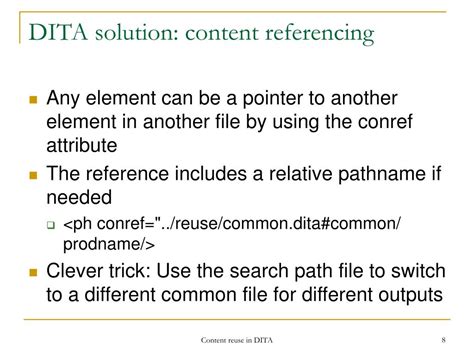 Ppt Implementing Content Reuse In Dita The Nuts And Bolts Powerpoint