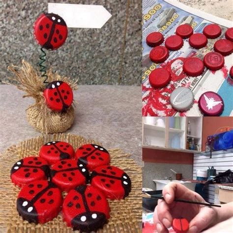 How To Make Ladybugs Decoration Home Garden Trusper Tip Recycle