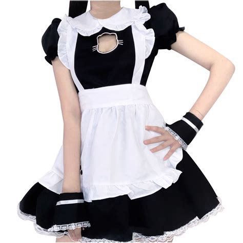 Clothing Shoes And Accessories Japanese Anime Maid Dress Cosplay Costume