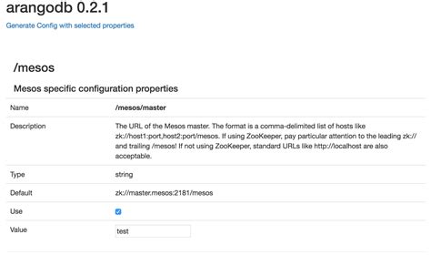 Github Dcos Labs Dcos Config Tool A Config Ui To Browse And Create Configurations For Dc Os