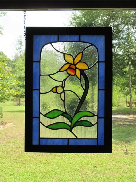 Lead Stained Glass Flower Patterns 900 Stained Glass Copper Foil