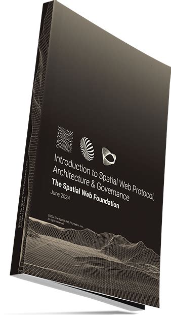 The Spatial Web Standards Spatial Web Foundation