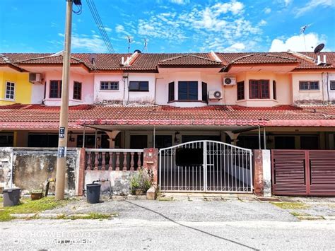 Rumah Teres 2 Tingkat Untuk Dijual Di Halaman Ampang Indah Ipoh