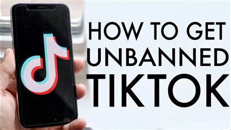 How To Get Unbanned On TikTok 2020 YouTube