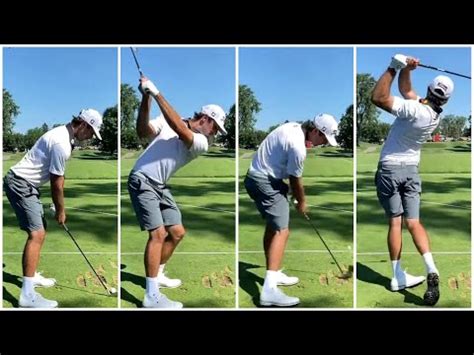 Max Homa Iron Swing Sequence And Slowmotion How To Effectively Play Golf